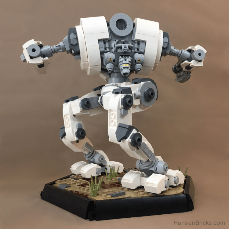 Lego Battletech (Mechwarrior): Uziel 'Mech – HansenBricks.com