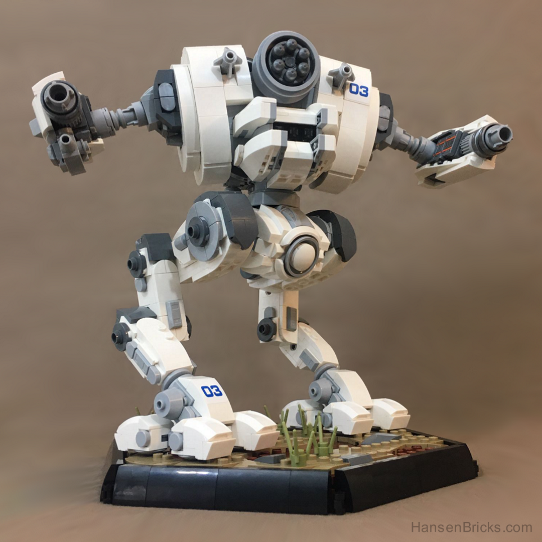 Lego Battletech (Mechwarrior): Uziel 'Mech – HansenBricks.com