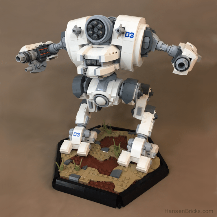 Lego Battletech (Mechwarrior): Uziel 'Mech – HansenBricks.com