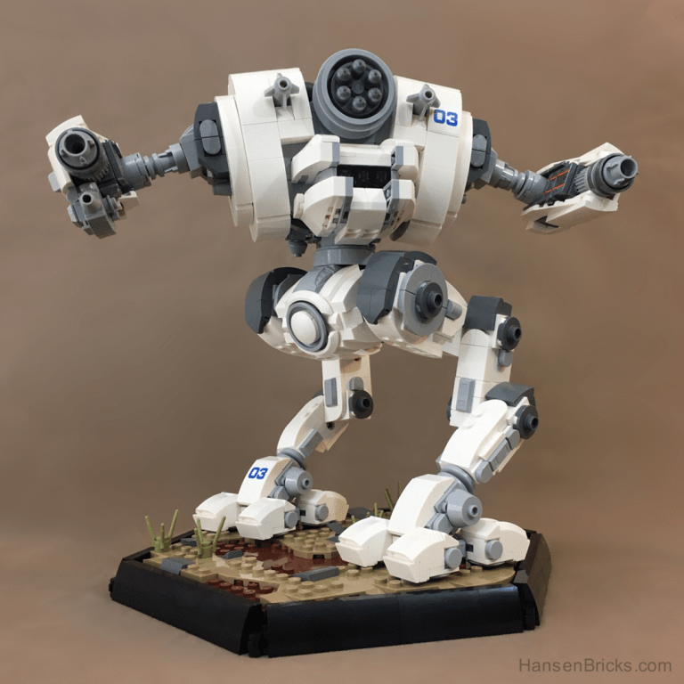 Lego Battletech (Mechwarrior): Uziel 'Mech – HansenBricks.com