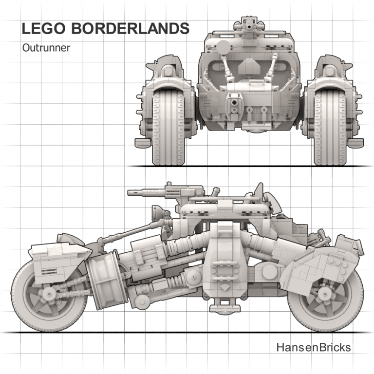 Lego Borderlands: Outrunner – HansenBricks.com