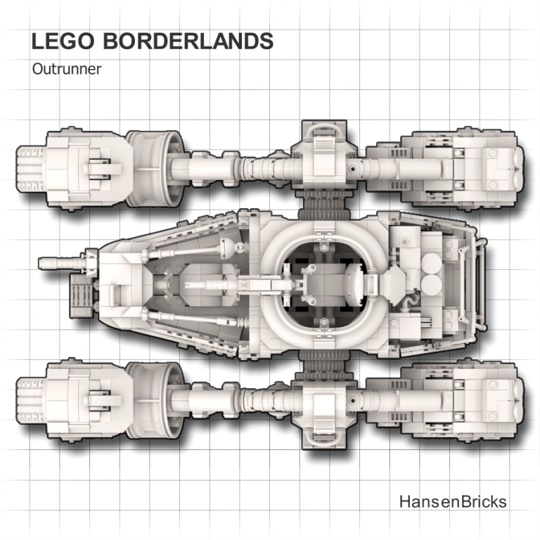 Lego Borderlands: Outrunner – HansenBricks.com
