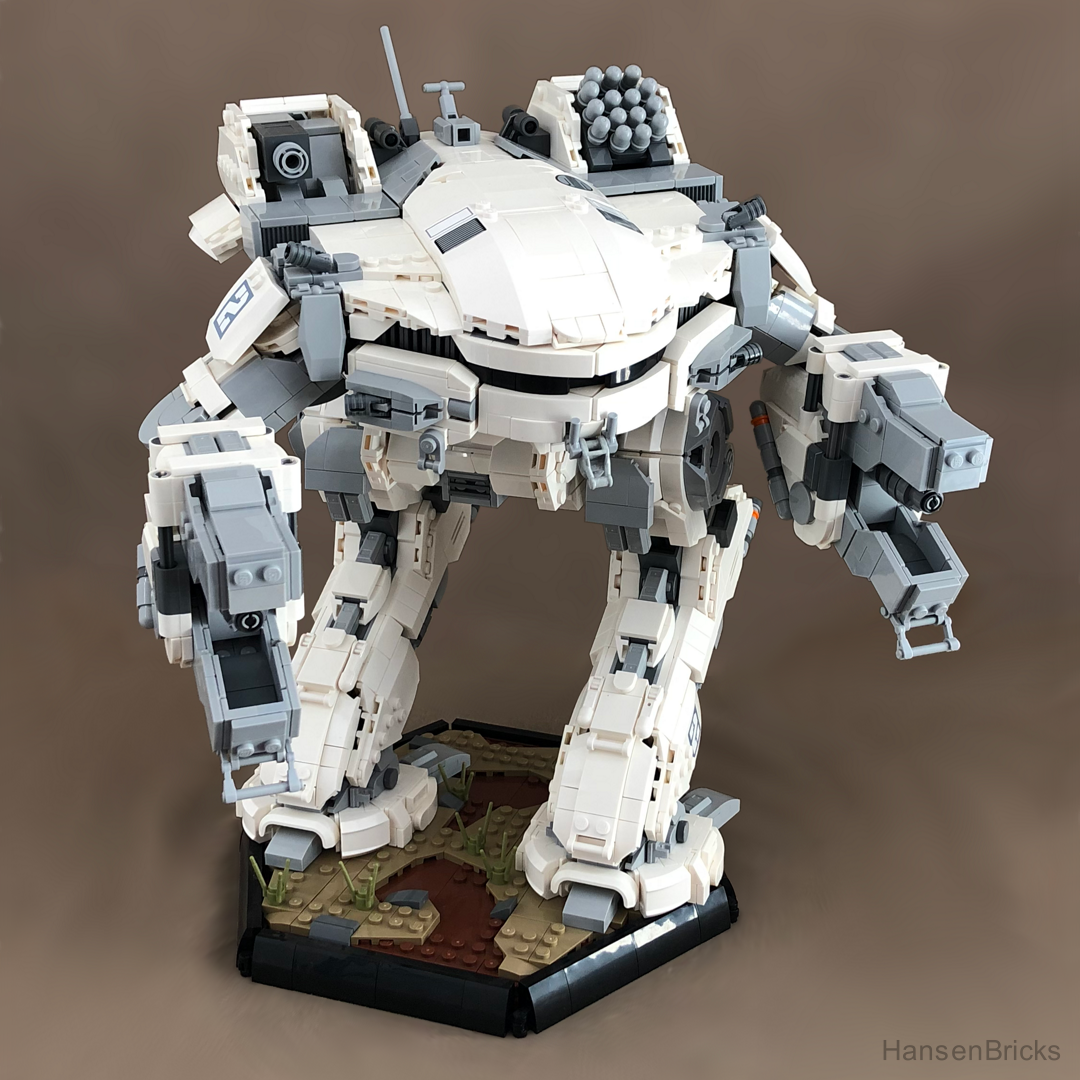 Lego Battletech (Mechwarrior): King Crab ‘Mech – HansenBricks.com