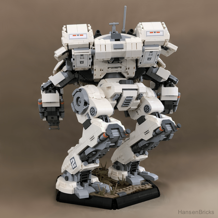 Lego Battletech (Mechwarrior): King Crab ‘Mech – HansenBricks.com