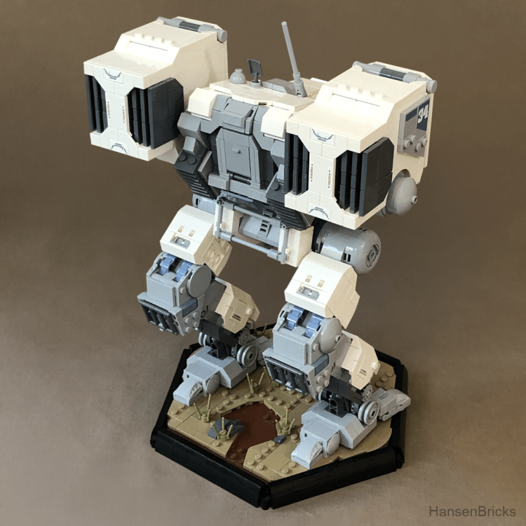 Lego Battletech (Mechwarrior): Catapult ‘Mech – HansenBricks.com